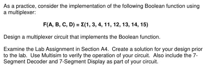 Solved Make sure for the second part to do it on multisim. | Chegg.com