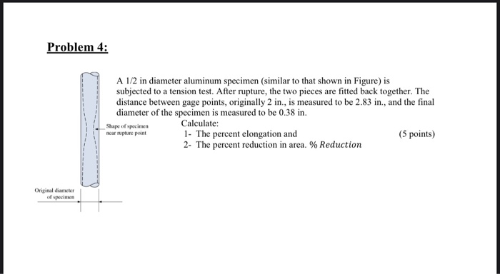 Solved Problem 1: A rectangular structural steel eye-bar | Chegg.com