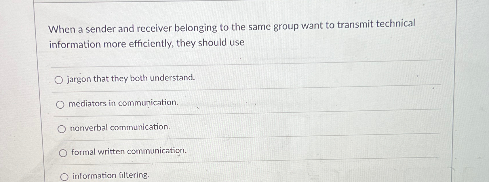 Solved When a sender and receiver belonging to the same | Chegg.com