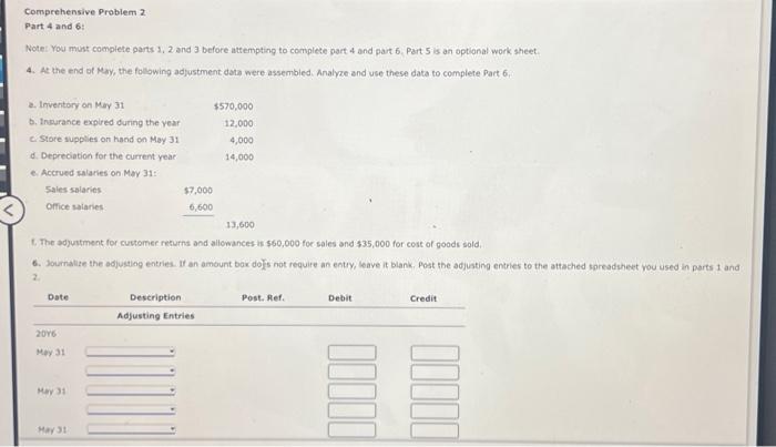 Solved NOTE: You must complete parts 1 and 2 before | Chegg.com