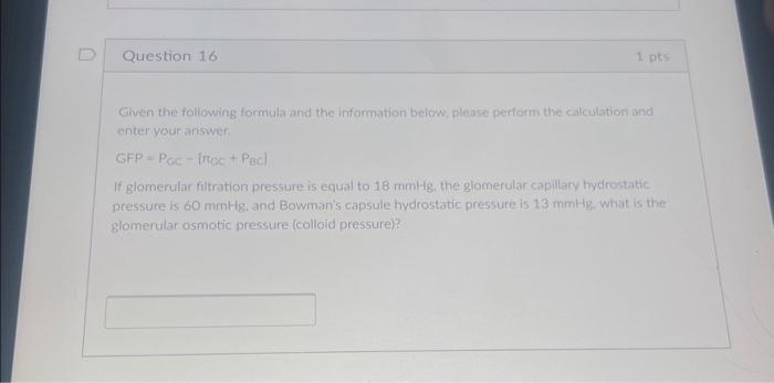 Solved Given the following formula and the information | Chegg.com