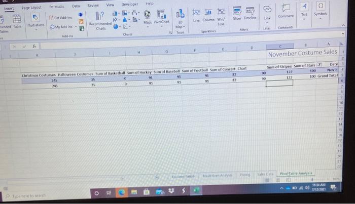 Solved Click cell D3, and then type Chart for a new column | Chegg.com