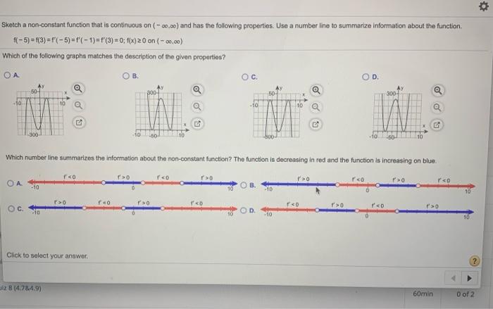 Solved Sketch a non-constant function that is continuous on | Chegg.com