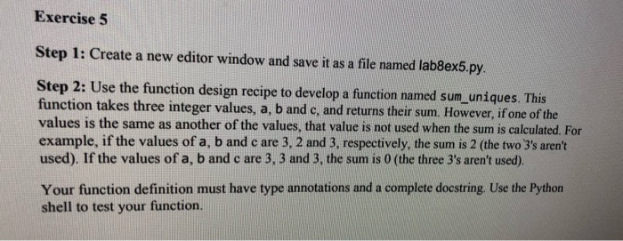 Solved Exercise 5 Step 1: Create a new editor window and | Chegg.com