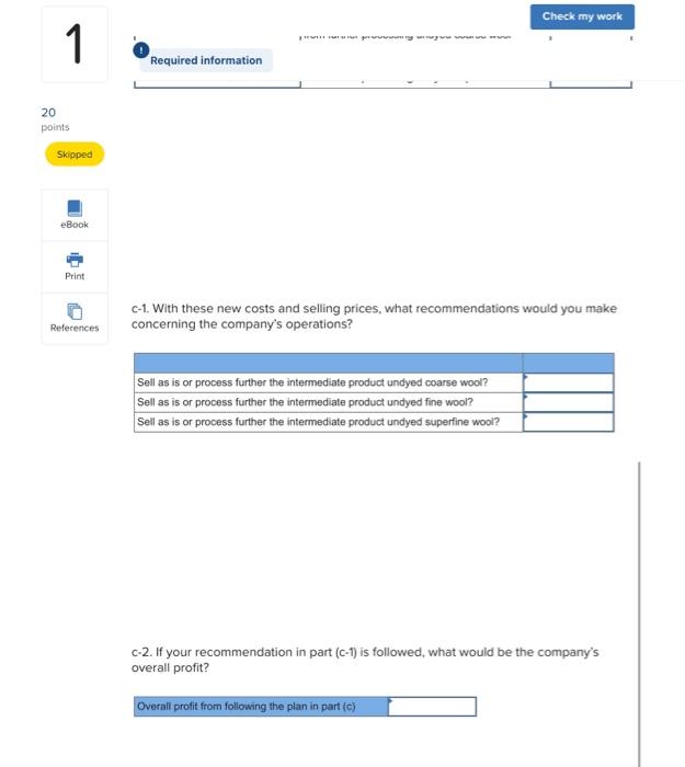 Solved Required information The Chapter 13 Form worksheet is | Chegg.com