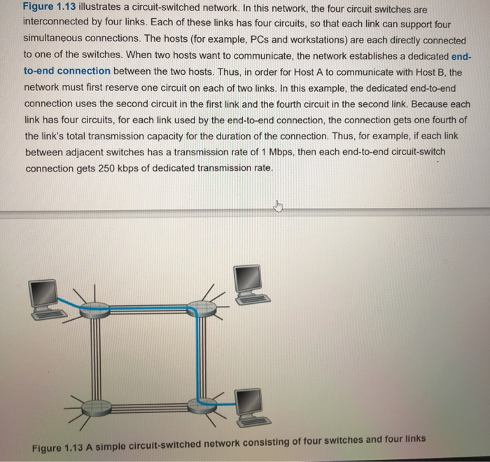 Solved P4. Consider the circuit-switched network in Figure | Chegg.com