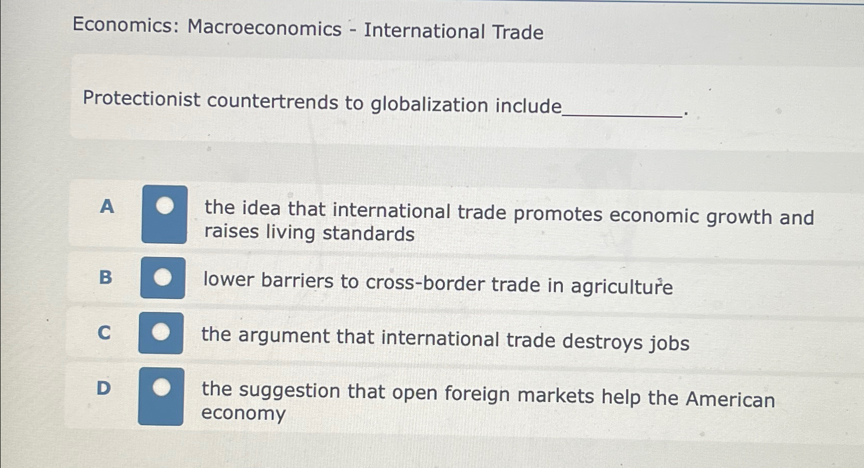 Solved Economics: Macroeconomics - ﻿International | Chegg.com