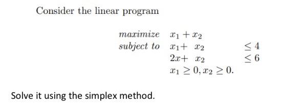 Solved Consider the linear program maximize subject to | Chegg.com