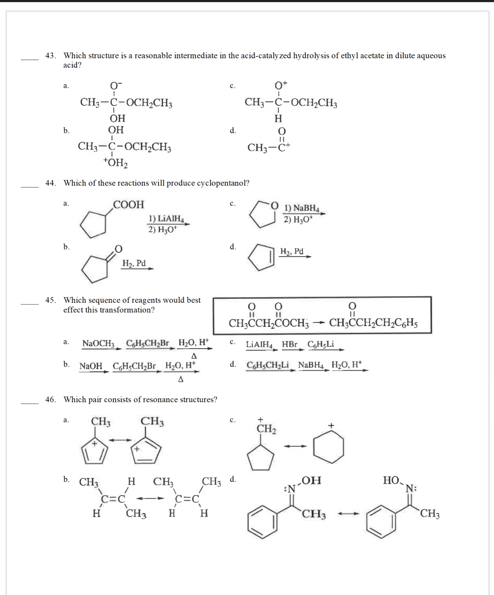 Solved Explain your reasoning for each answer please. Which | Chegg.com
