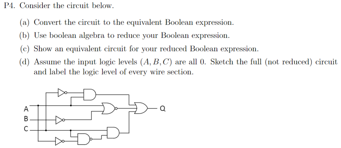 Solved P4. ﻿Consider the circuit below.(a) ﻿Convert the | Chegg.com