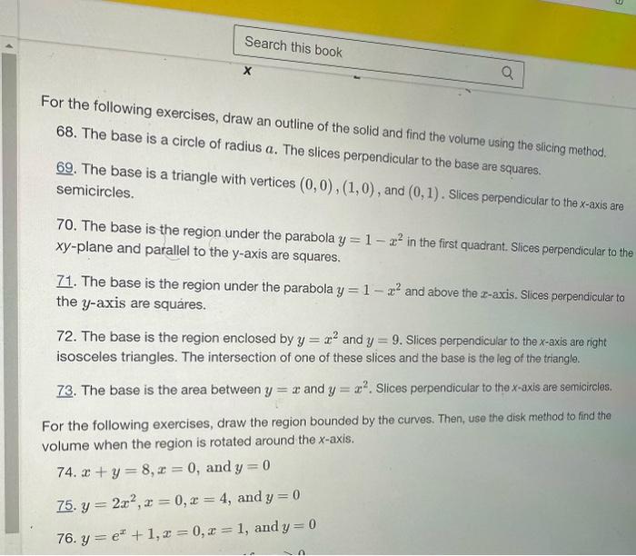 Solved For the following exercises, draw an outline of the | Chegg.com