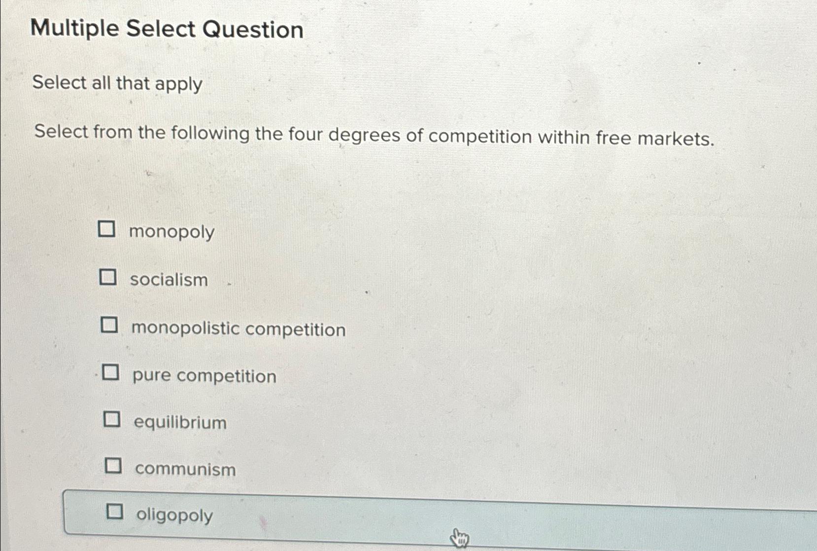Solved Multiple Select QuestionSelect all that applySelect | Chegg.com