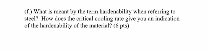 Solved 3. You are given the CTT diagram for a steel below. | Chegg.com