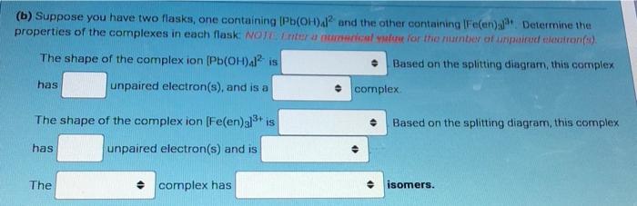 Solved (b) Suppose you have two flasks, one containing | Chegg.com