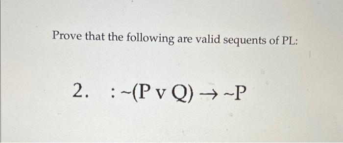 Construct following proof only using PL inference | Chegg.com