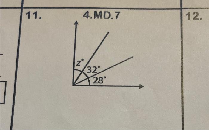 Solved The two rays form right angle. What is the vakue of | Chegg.com