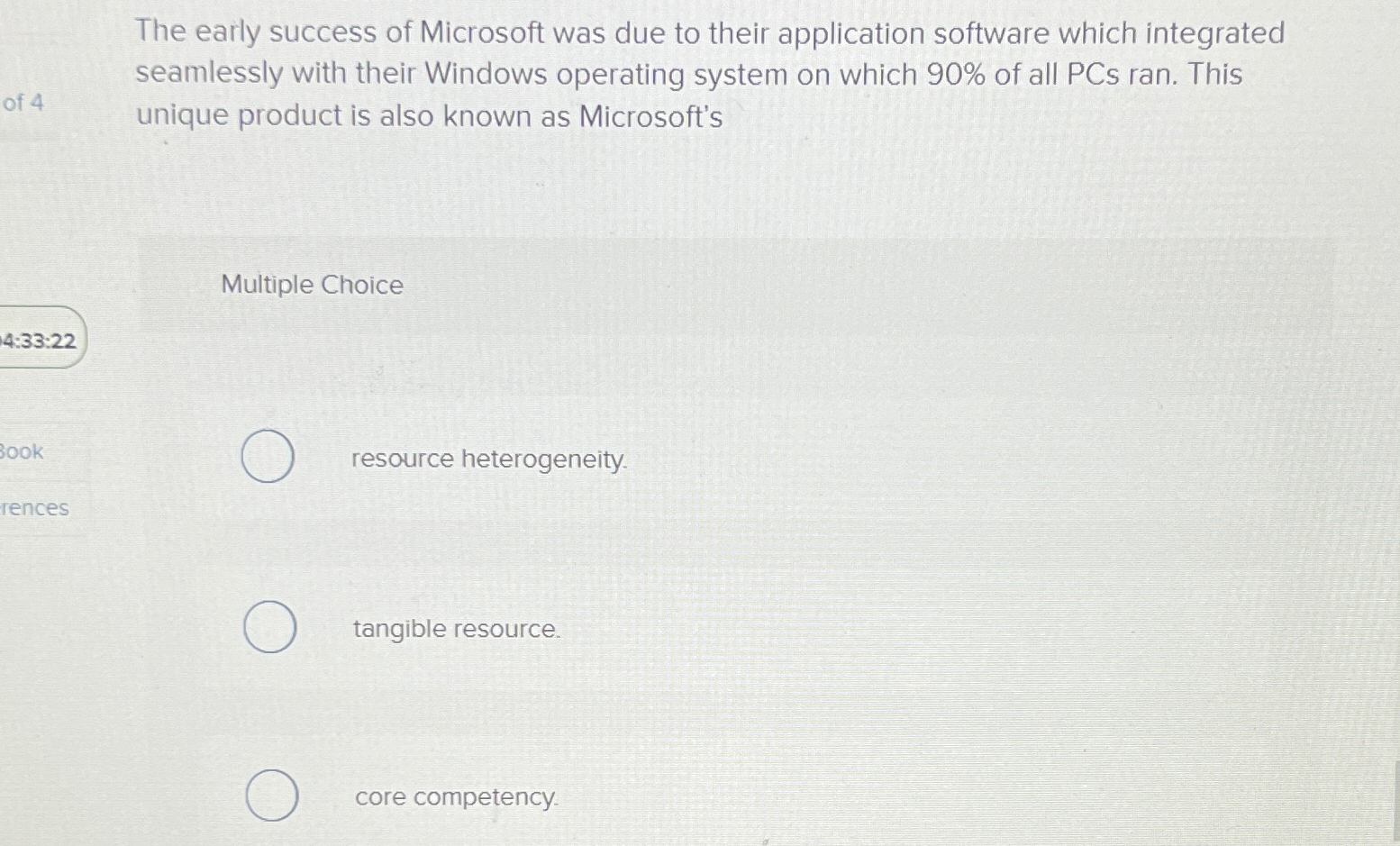 Solved The early success of Microsoft was due to their | Chegg.com