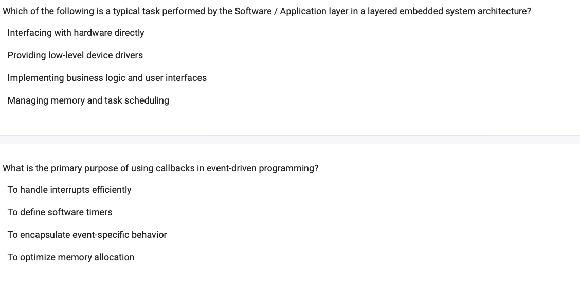 Solved Which of the following is a typical task performed by | Chegg.com
