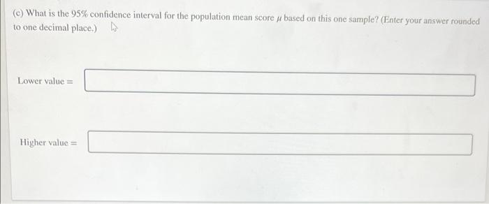 Solved The National Assessment of Educational Progress | Chegg.com