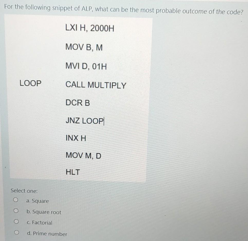 Solved For a 8086 microprocessor based system, following are | Chegg.com