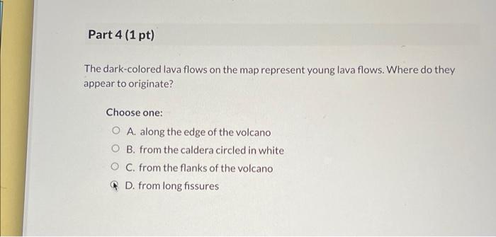 Solved Given what you see in Image D, does the lava display | Chegg.com