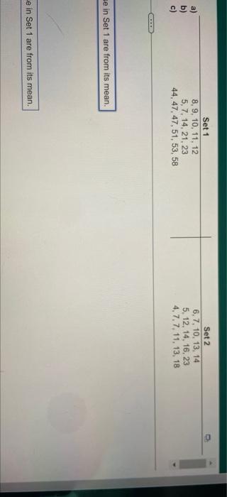 Solved For each lettered part, a through c, examine the two | Chegg.com