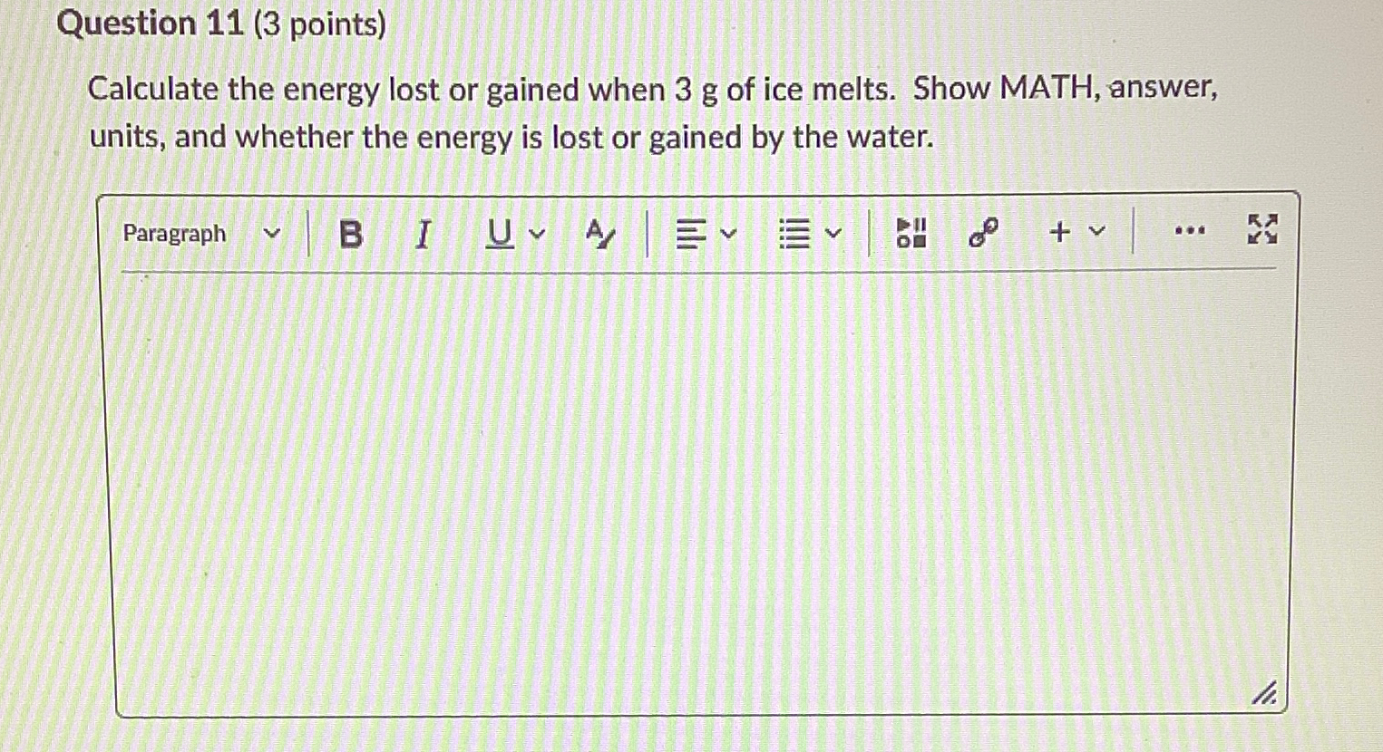 Solved Question 11 (3 points)Calculate the energy lost or | Chegg.com Solved Question 11 (3 points)Calculate the energy lost or | Chegg.com