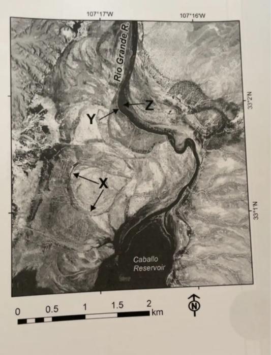 Solved 10. Determine the slope of the streambed over the | Chegg.com