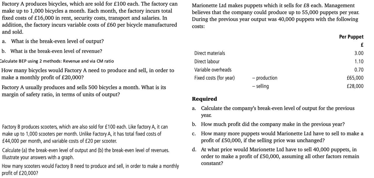 Solved Solve the following accounting problems: | Chegg.com