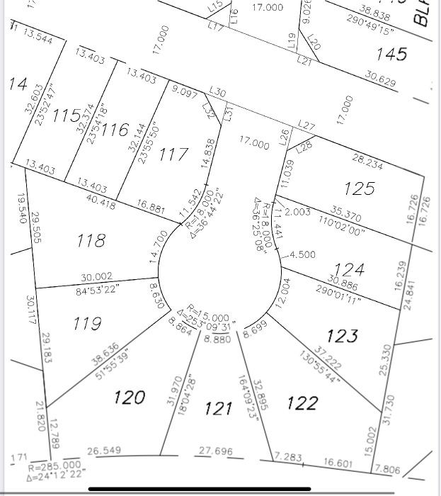Lot Grading On the plan provided, determine the lot | Chegg.com