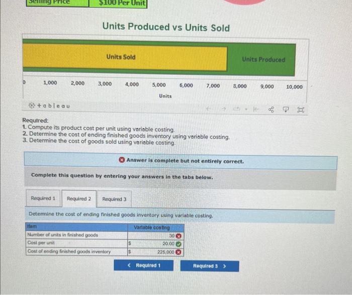 Solved Tableau DA 19-2: Exerclse, Computing unit and | Chegg.com