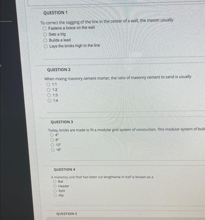 Solved To correct the sagging of the line in the center of a | Chegg.com