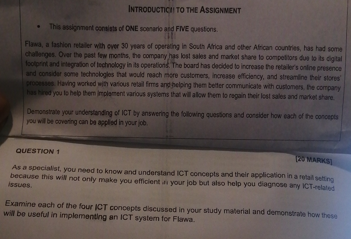 Solved INTRODUCTICII TO THE ASSIGNMENTThis assignment | Chegg.com
