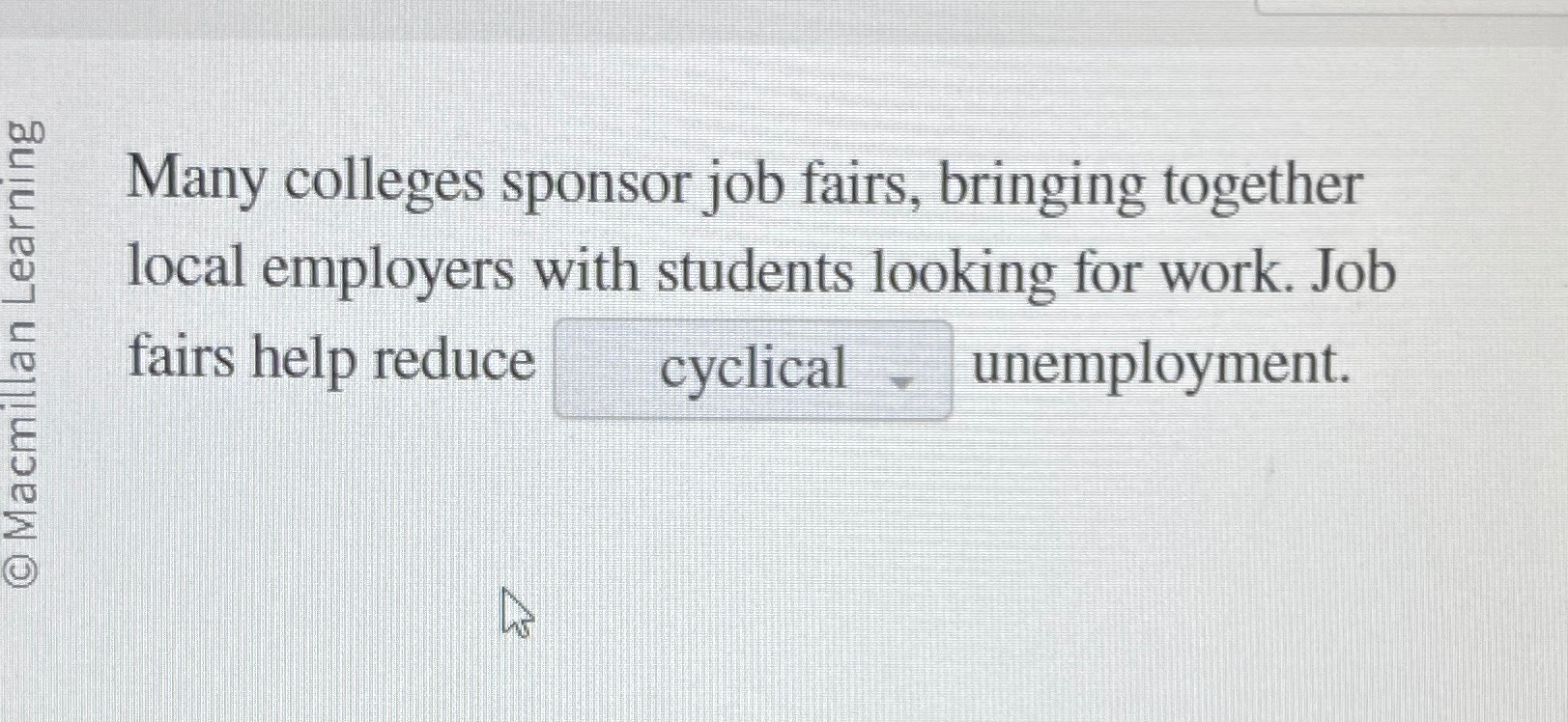 Solved Many colleges sponsor job fairs, bringing together | Chegg.com