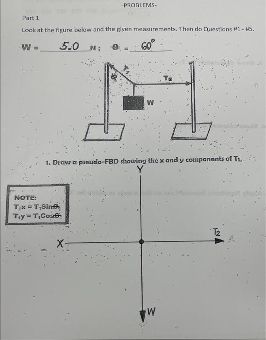 Solved Look at the figure below and the given measurements. | Chegg.com
