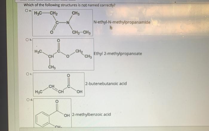Solved The following is an example of a -CH3 HỌC Ci | Chegg.com