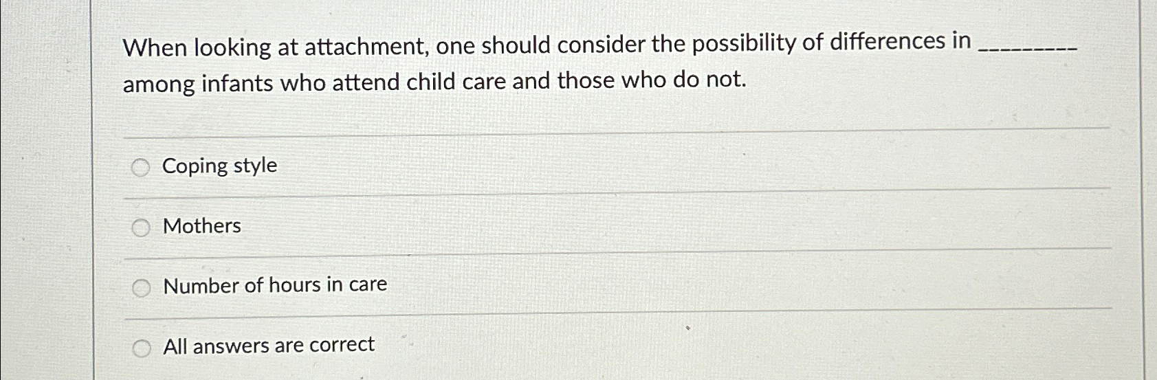 Solved When looking at attachment, one should consider the | Chegg.com