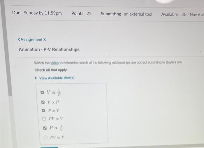 Solved Watch the video to determine which of the following | Chegg.com