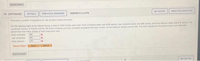 Solved Submit Answer 19. [0/5 Points] DETAILS front | Chegg.com