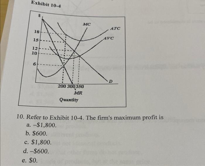 Solved Exhibit 10-4 10. Refer to Exhibit 10-4. The firm's | Chegg.com Solved Exhibit 10-4 10. Refer to Exhibit 10-4. The firm's | Chegg.com