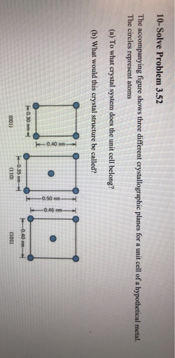 Solved 10-Solve Problem 3.52 The accompanying figure shows | Chegg.com