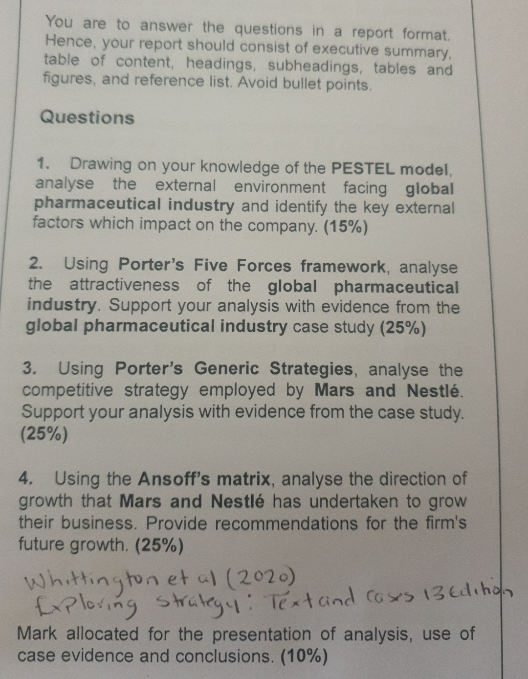 Solved You are to answer the questions in a report format. | Chegg.com