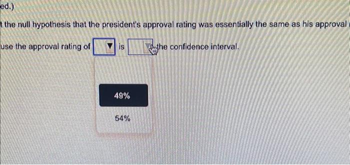 Solved a) Mabe a \90 combence interval for the presideors | Chegg.com