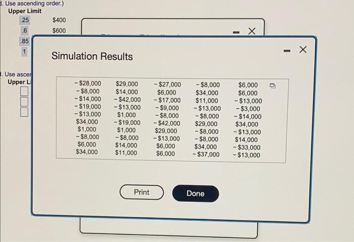Solved Implement a financial simulation model for a new | Chegg.com
