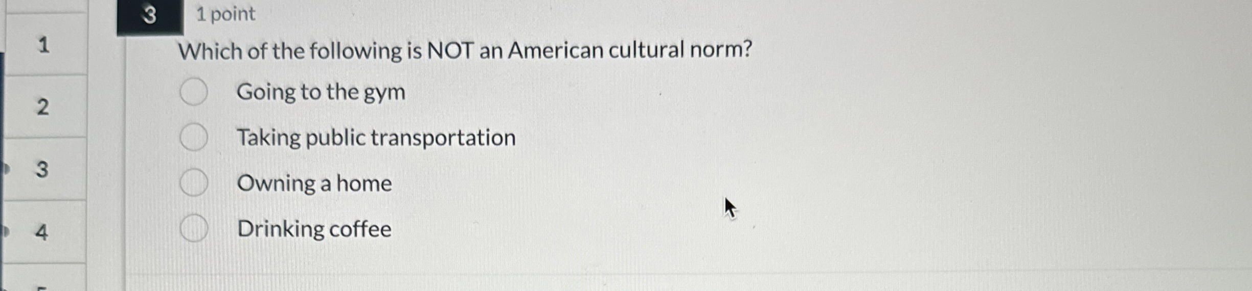 Solved 31 ﻿pointWhich of the following is NOT an American | Chegg.com