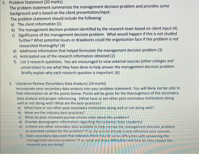 Solved Problem Statement (20 marks) The problem statement | Chegg.com