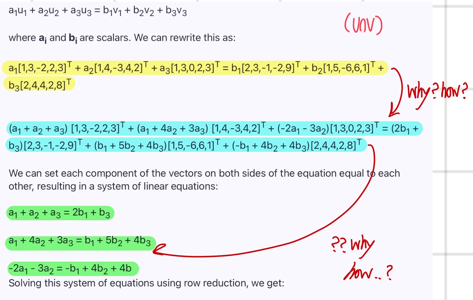 Solved I don't understand how the formula is solved, I need | Chegg.com