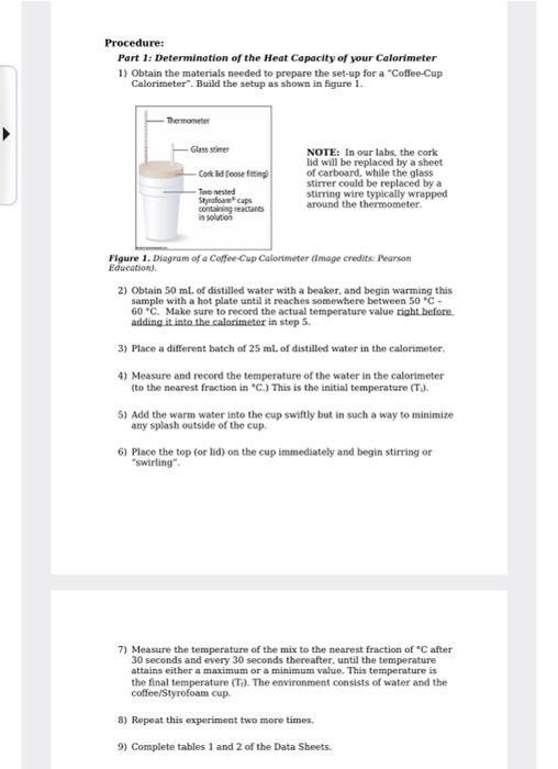 please help me fill out the calculations for table 2 | Chegg.com