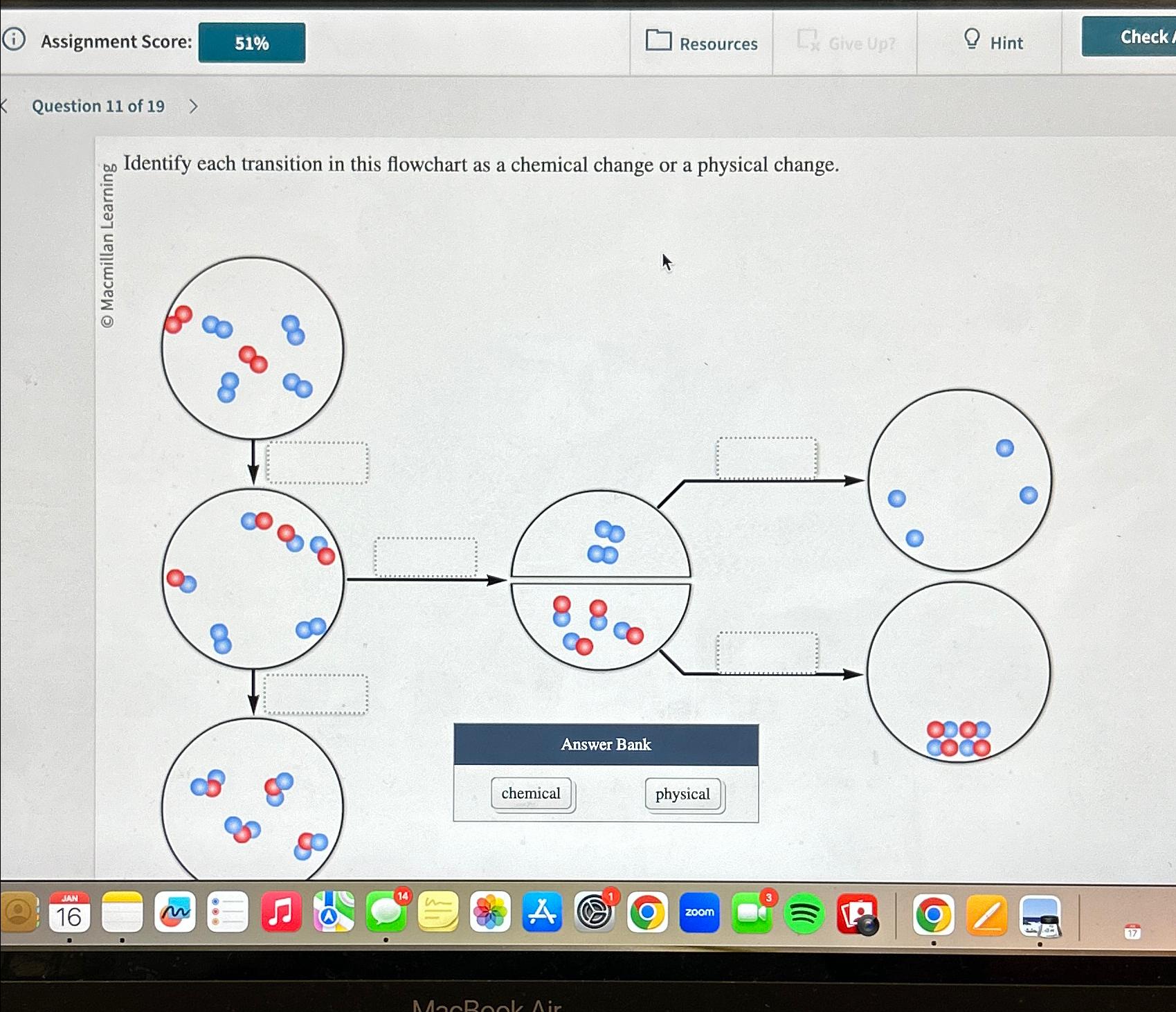 Solved Assignment Score:ResourcesHintQuestion 11 ﻿of | Chegg.com