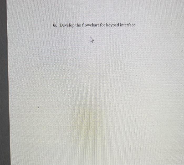 Solved Scanning the keypad The basic strategy behind using | Chegg.com